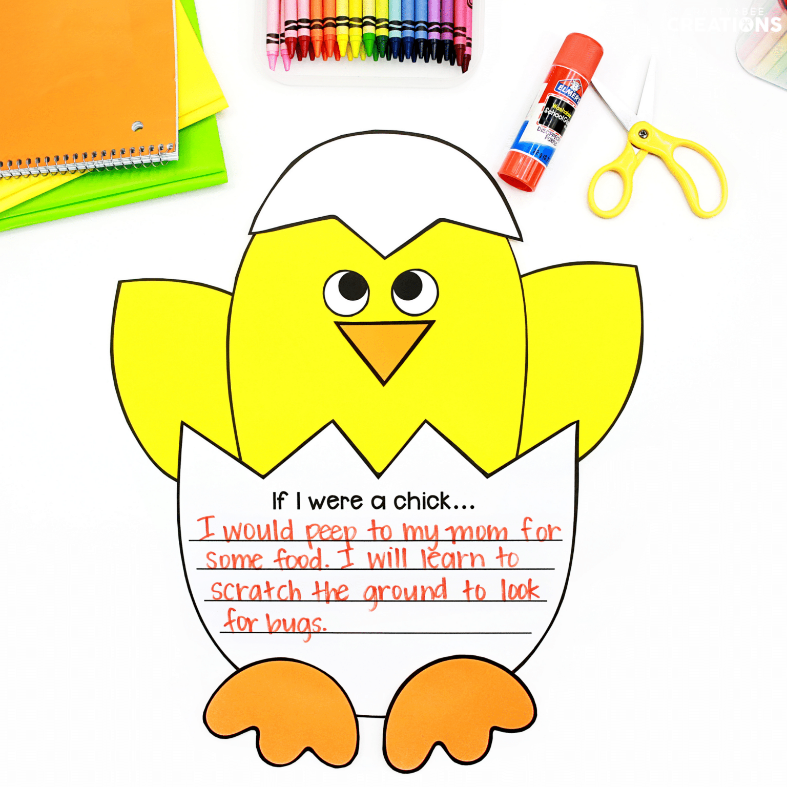 15 Fun and Easy Easter Crafts for the Classroom - Crafty Bee Creations