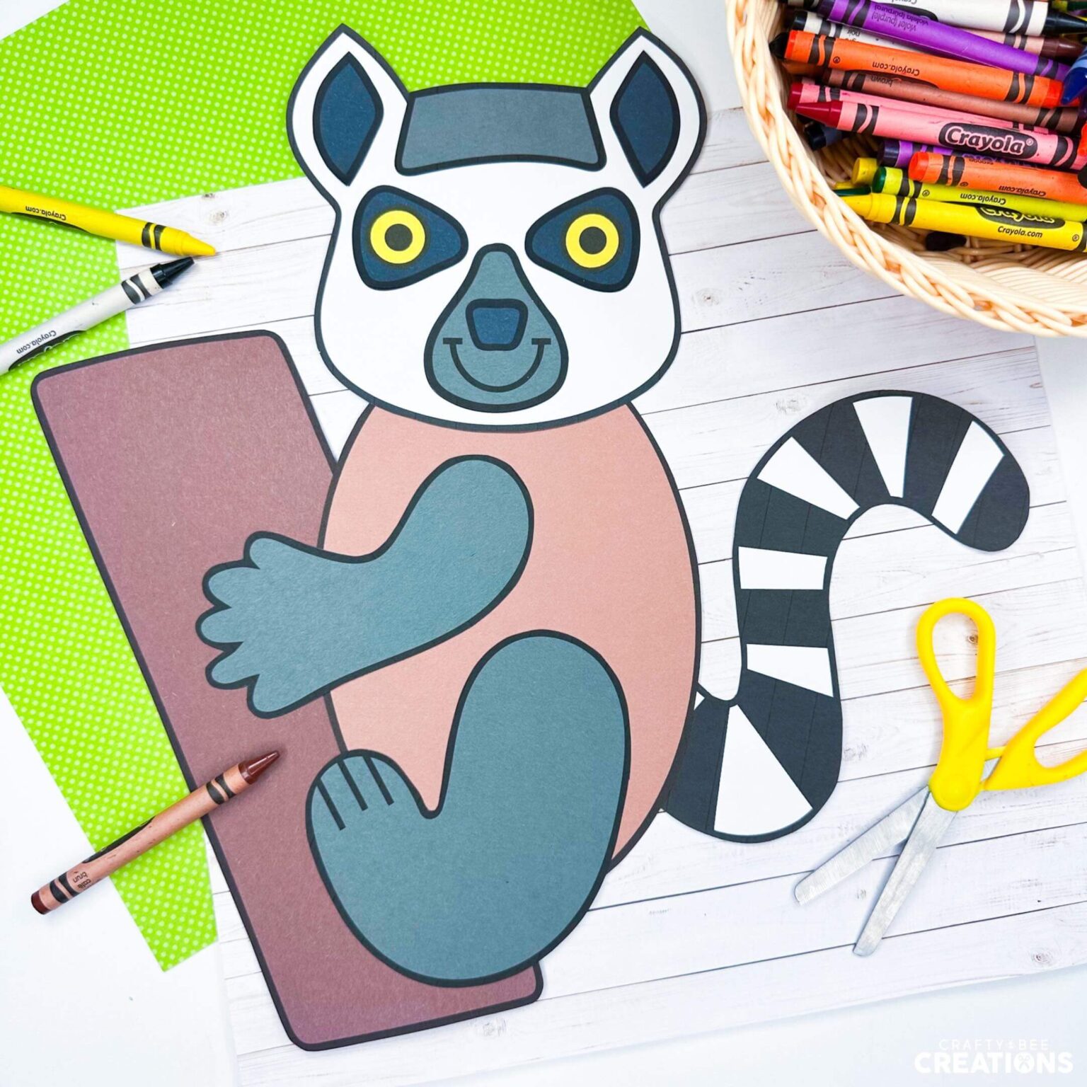 Rainforest Animals Craft Bundle - Crafty Bee Creations