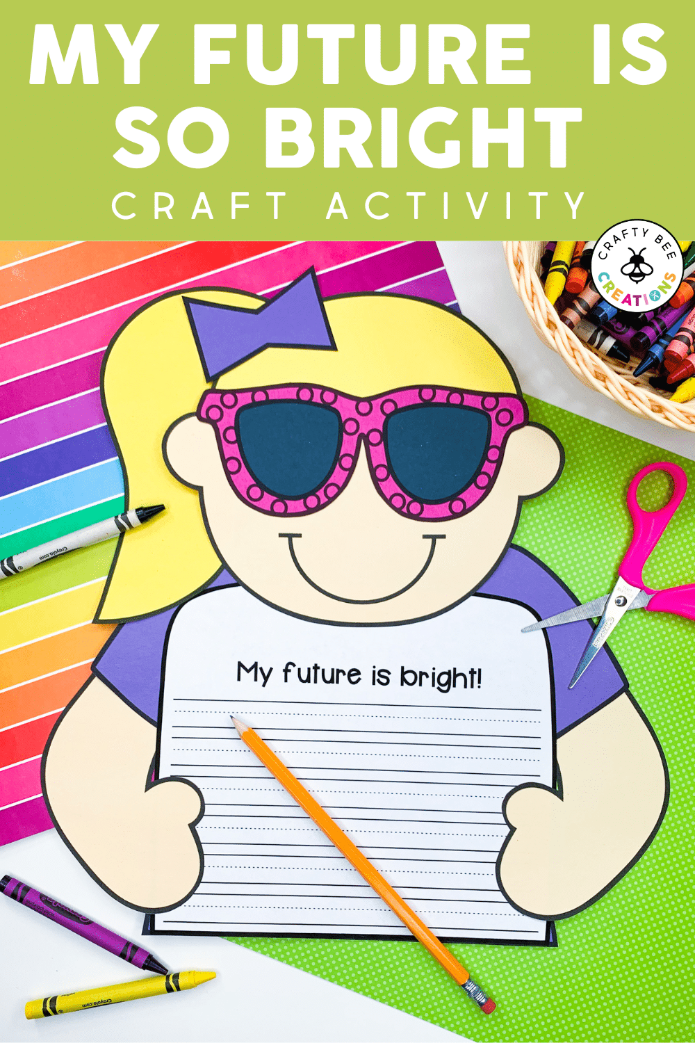 My Future is So Bright Craft - Crafty Bee Creations