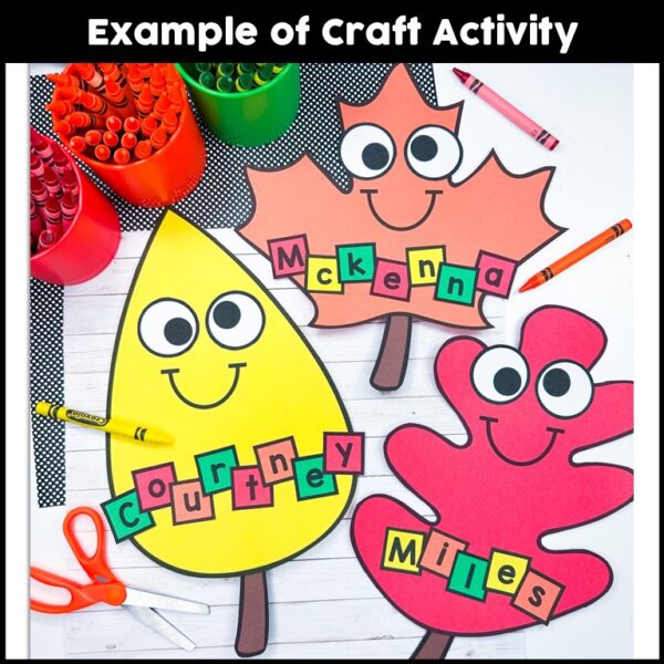 Leaf Name Craft Activity - Crafty Bee Creations
