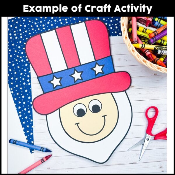 Uncle Sam Craft Activity - Crafty Bee Creations